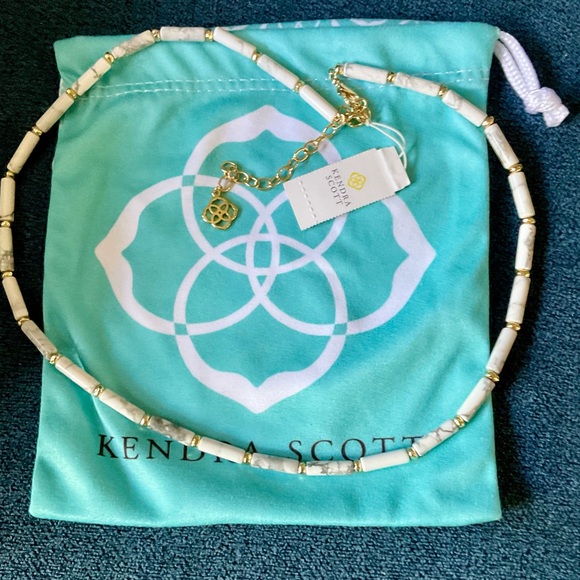 Kendra Scott | Jewelry | Nwt Kendra Scott Ember Gold Strand Necklace In ...